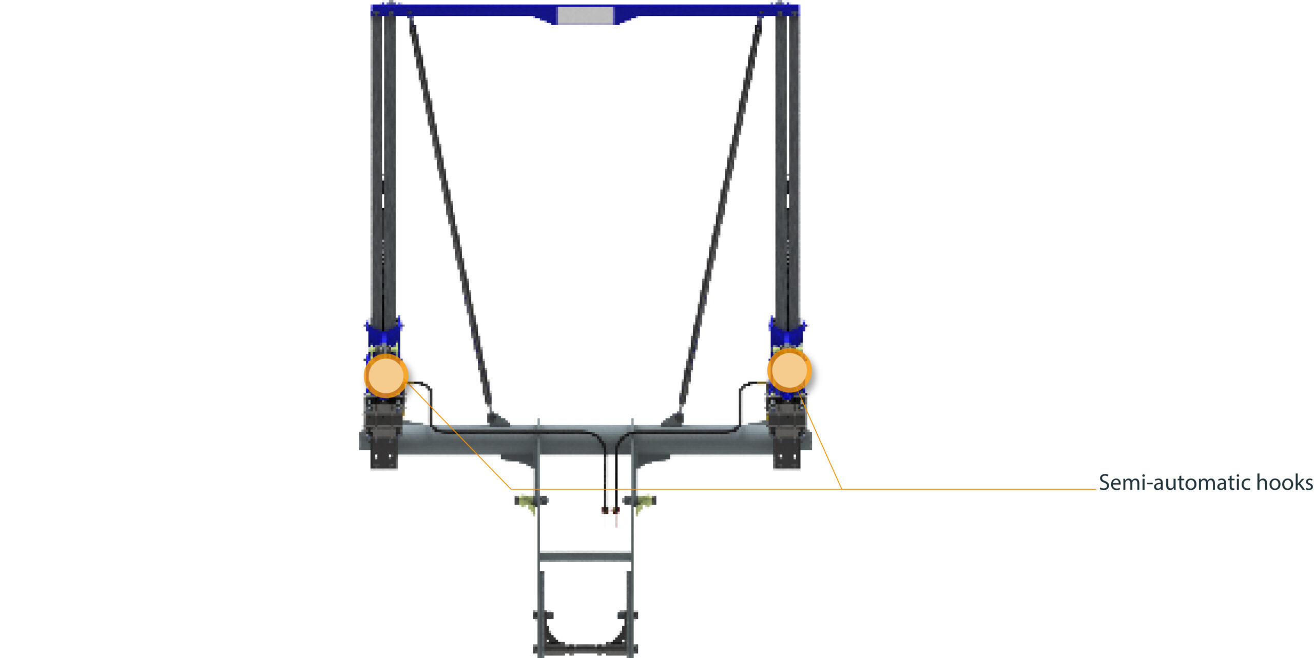 Double frame CF140 Omega - Provitis